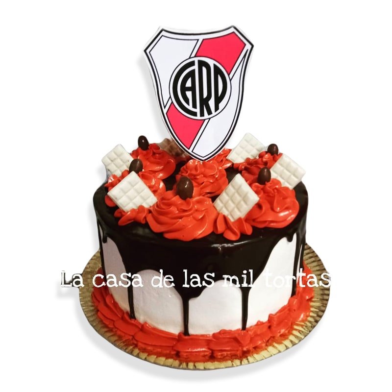 Torta Fútbol River Plate | La casa de las mil tortas