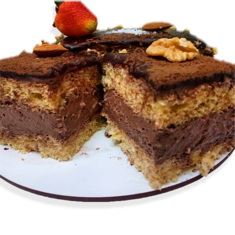 Torta keto mousse de chocolate | La casa de las mil tortas